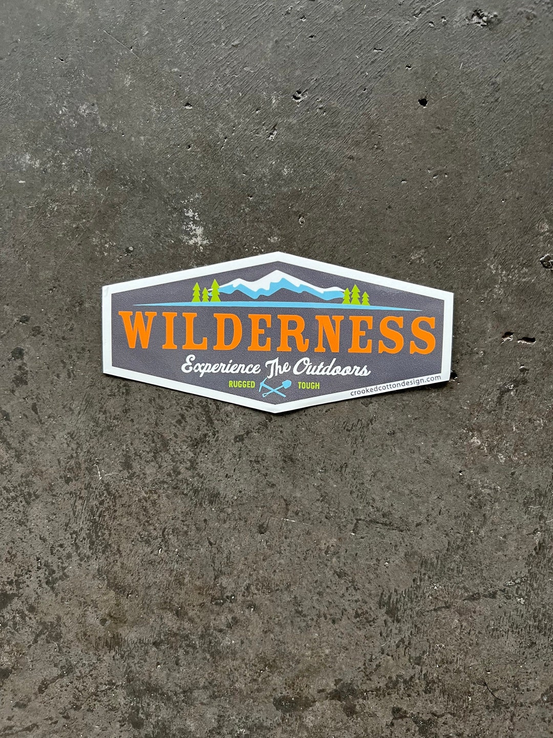 STICKER Wilderness | Experience the Outdoors | Waterproof | FREE ...