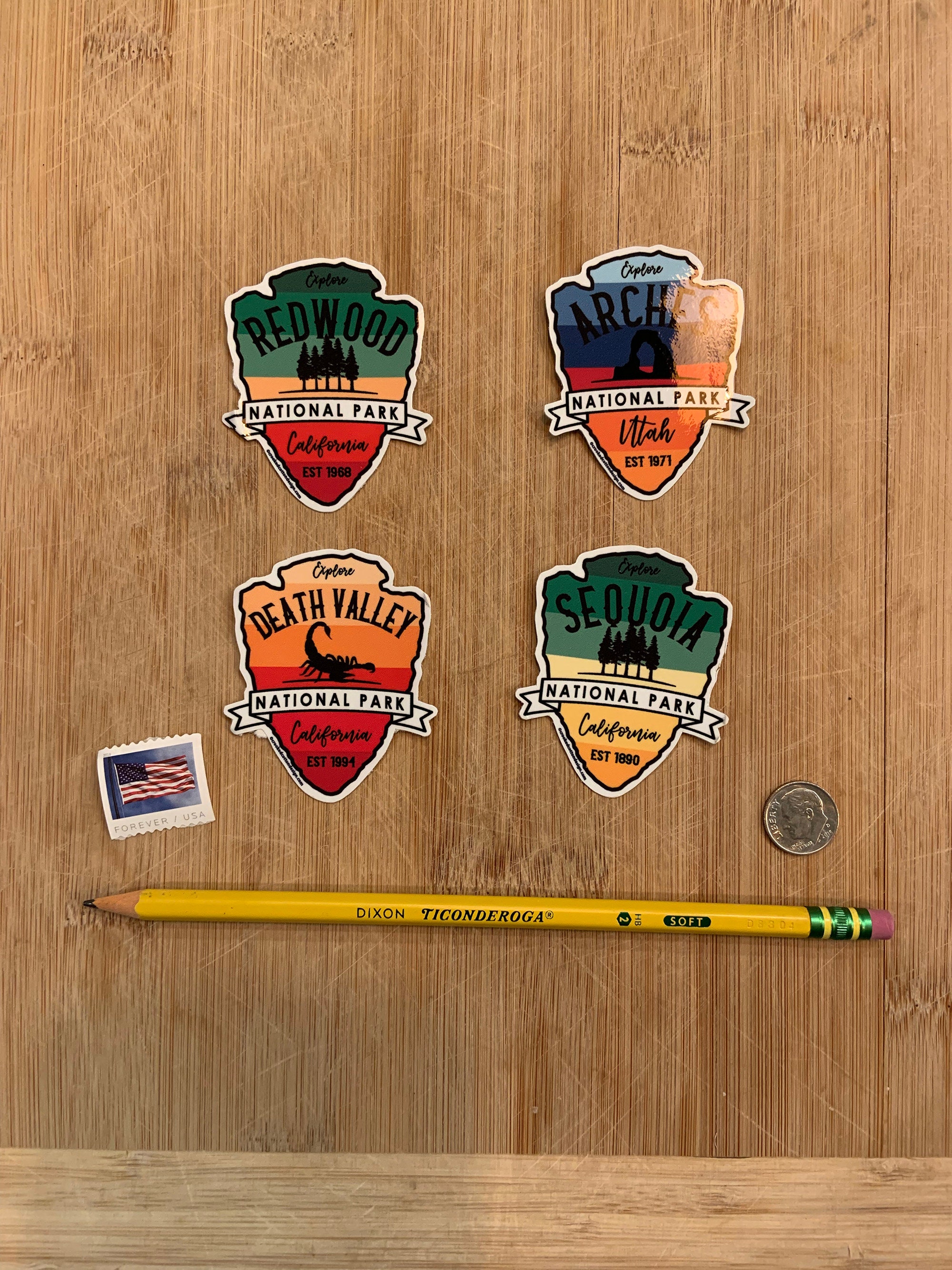 STICKER 1 Sequoia National Park California Sequoia Trees | Etsy