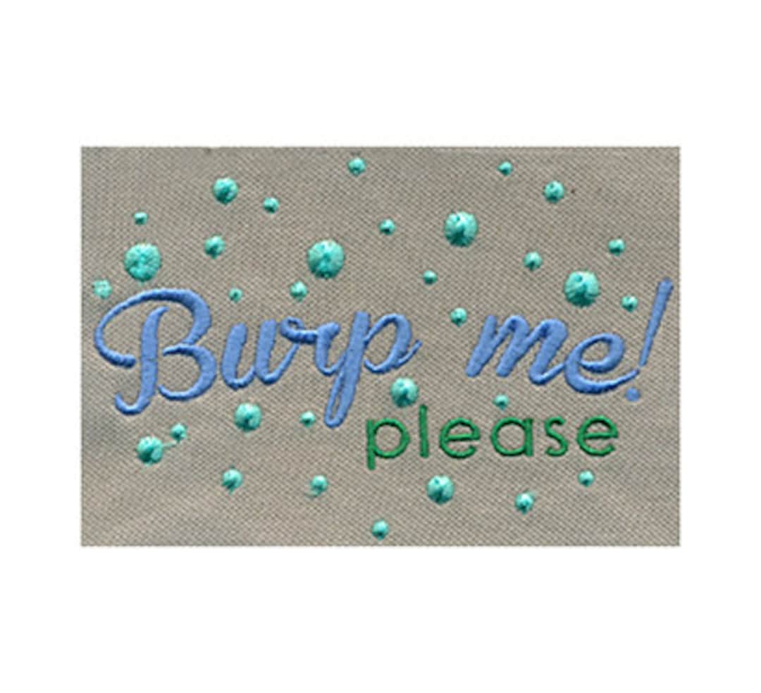 EMBROIDERY Burp Me! Please | Instant Digital Download - Etsy