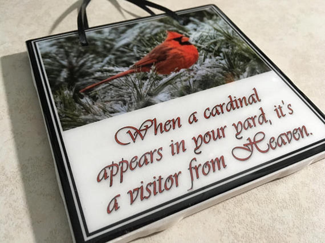 Cardinal Sign / Heaven Cardinal Sign / Cardinal Appears Sign / - Etsy