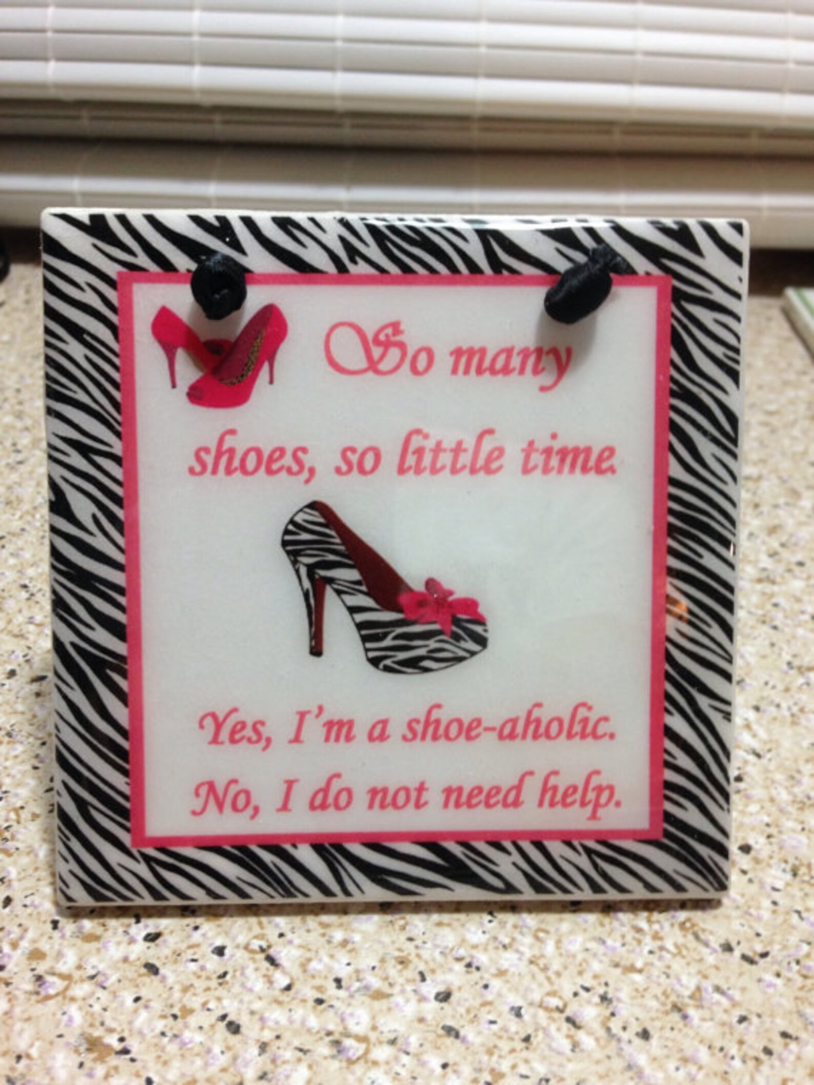 Cute Shoe Quotes | Custom Personalized Sign Shoe-aholic - Etsy