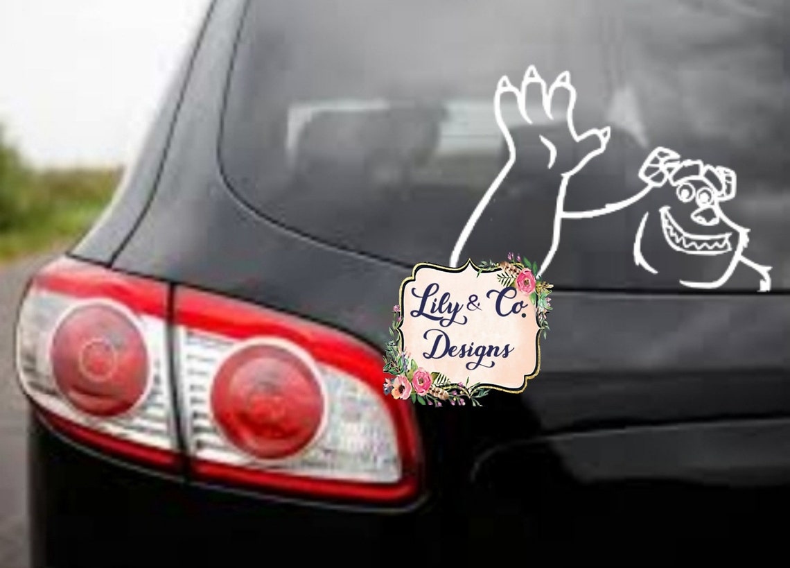 Peeking Character Decals; Mickey; Minnie; Goofy; Donald Duck; Daisy ...