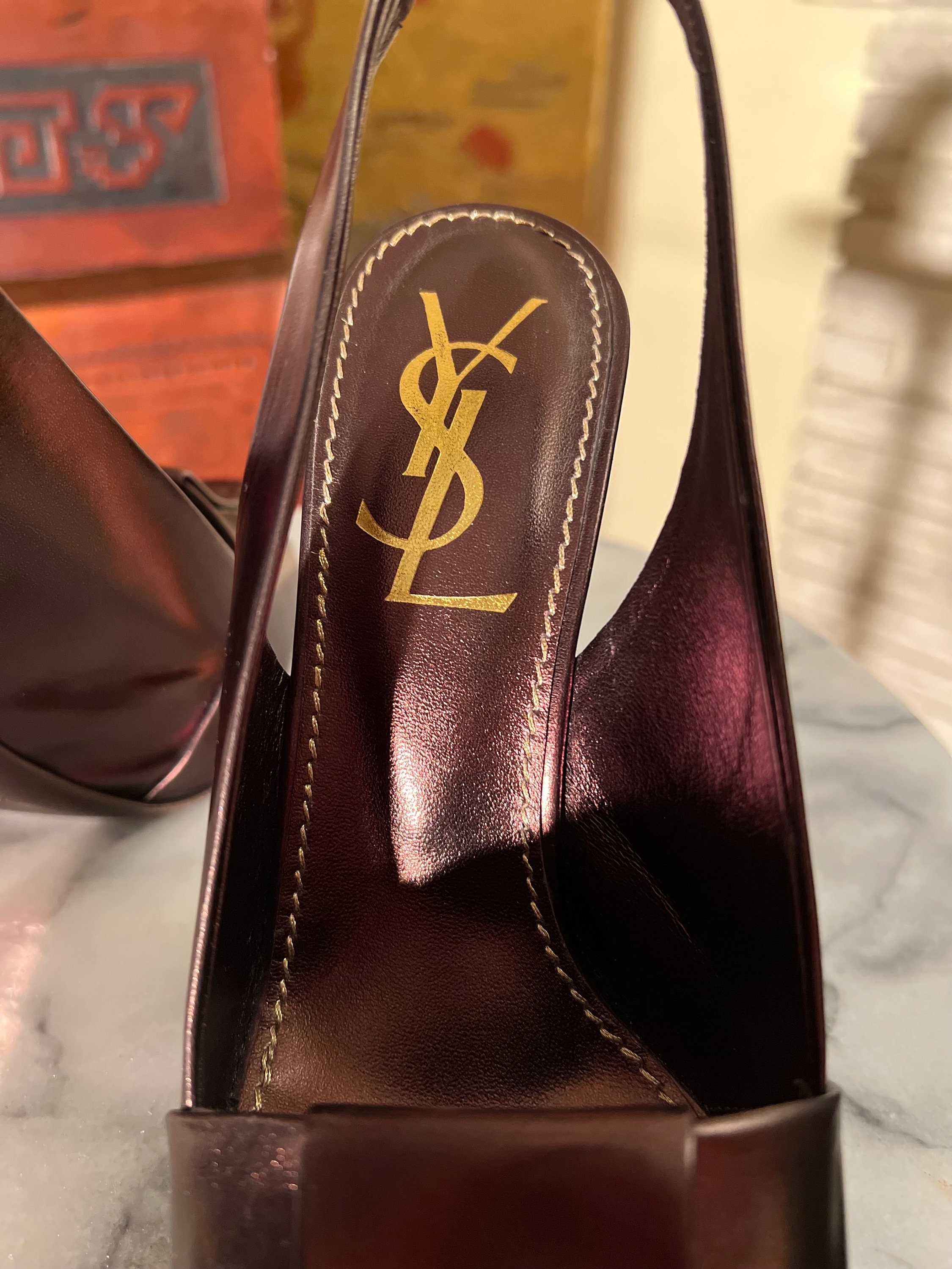 1990’s YSL French Designer Shoes - Etsy
