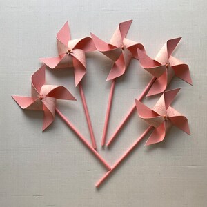 Pastel Monochromatic Floral Pinwheels 2 Dozen Assortment - Etsy