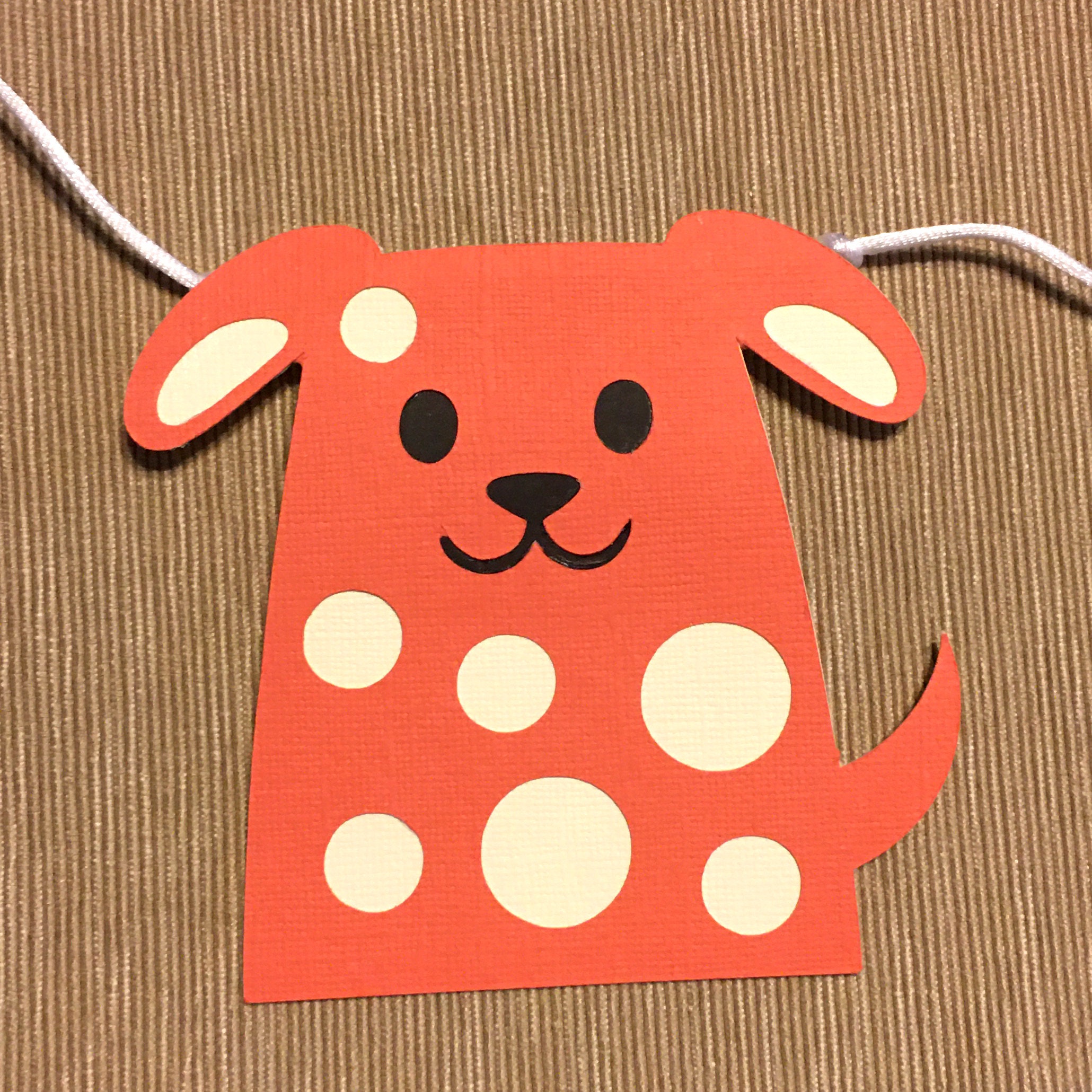 Dog banner for party or modern room decor | Etsy