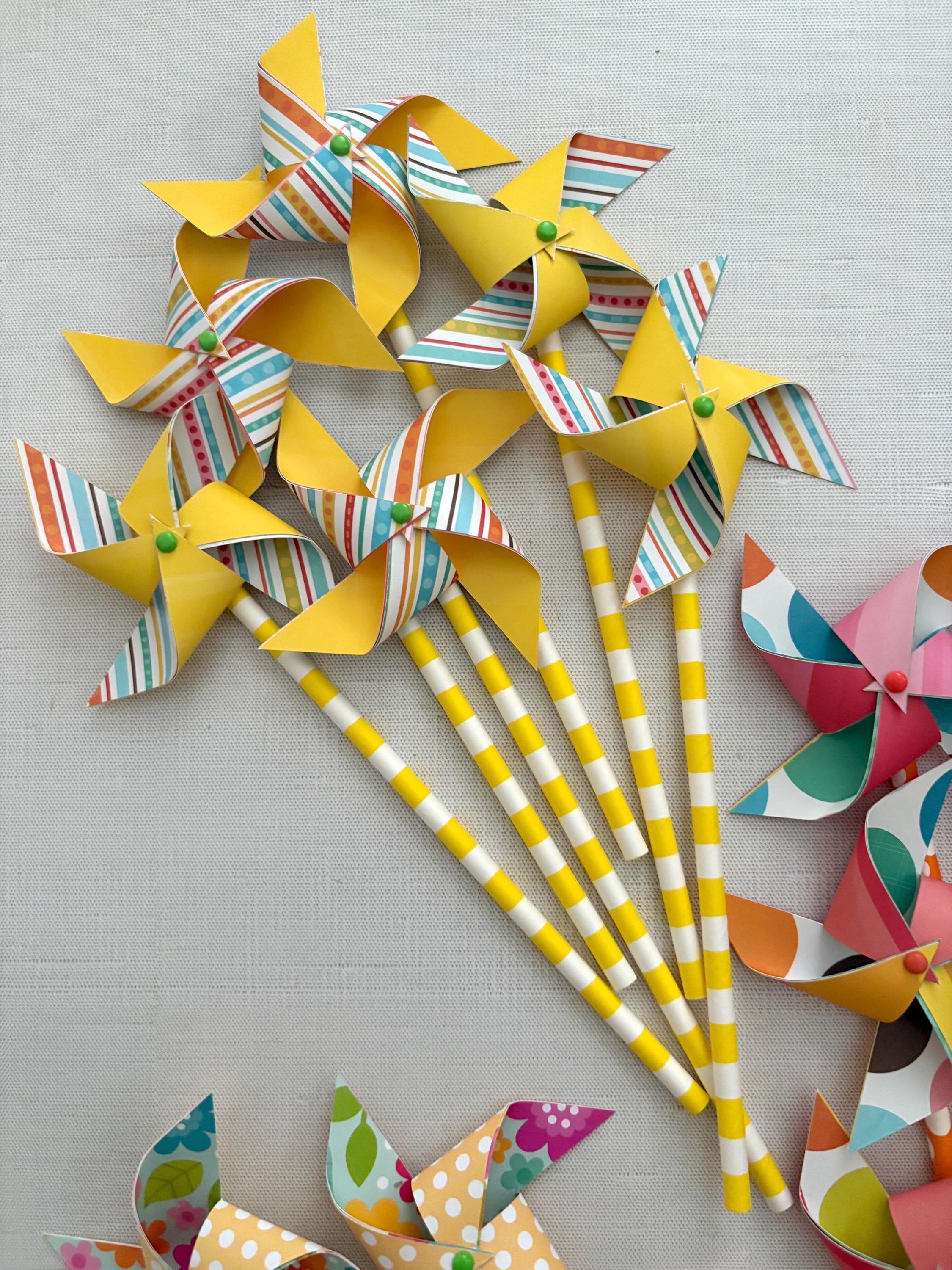 Assorted Colorful Mini Spinning Pinwheels - Etsy