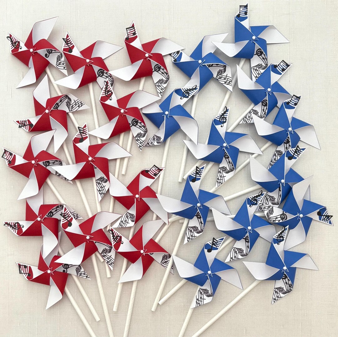 Musical Notes Pinwheels | Music Graduation Pinwheels | Music Teacher ...
