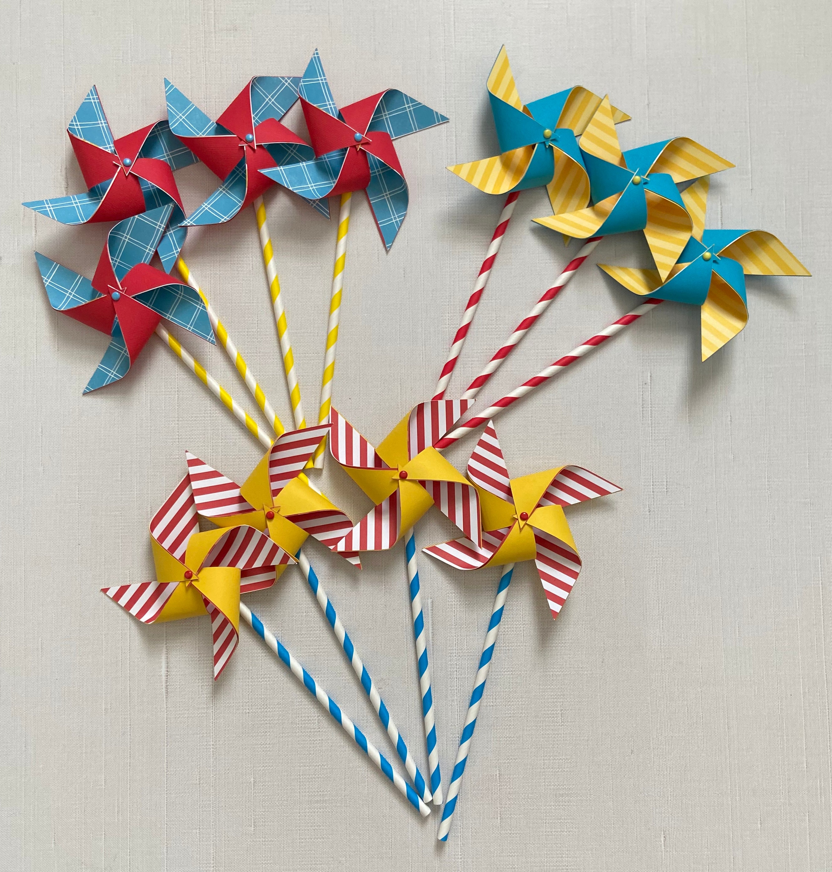 Hot Air Balloon Pinwheels - Etsy