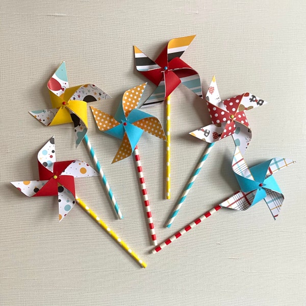 Paper Pinwheel - Etsy