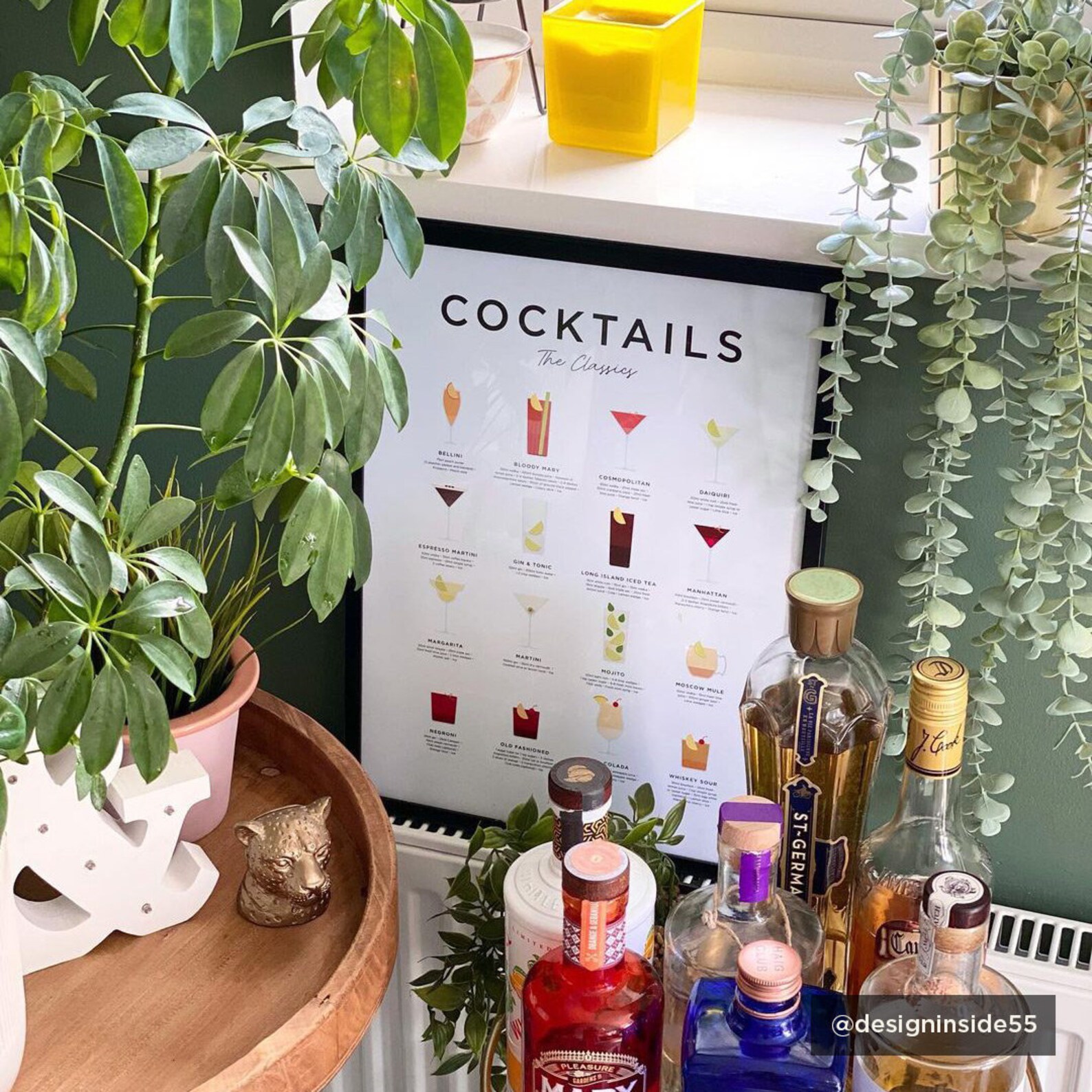 Classic Cocktails Print Cocktails Poster Cocktails Art - Etsy