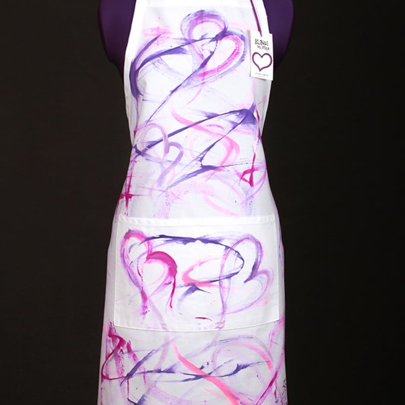 Hand Painted Apron - Etsy