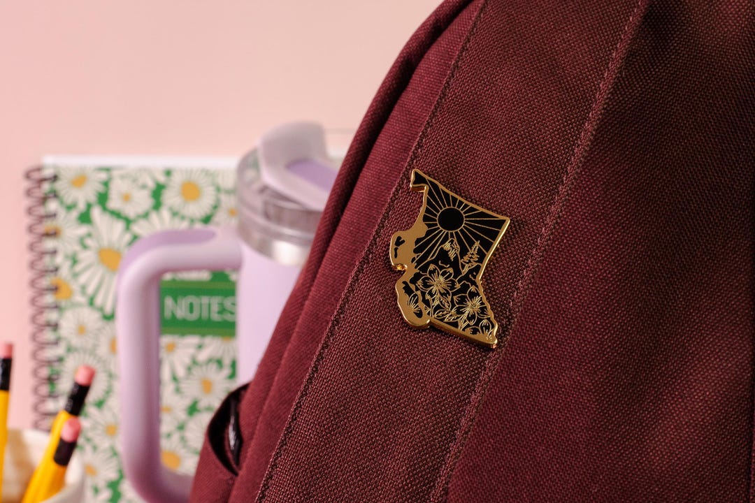 British Columbia Enamel Pin - Etsy