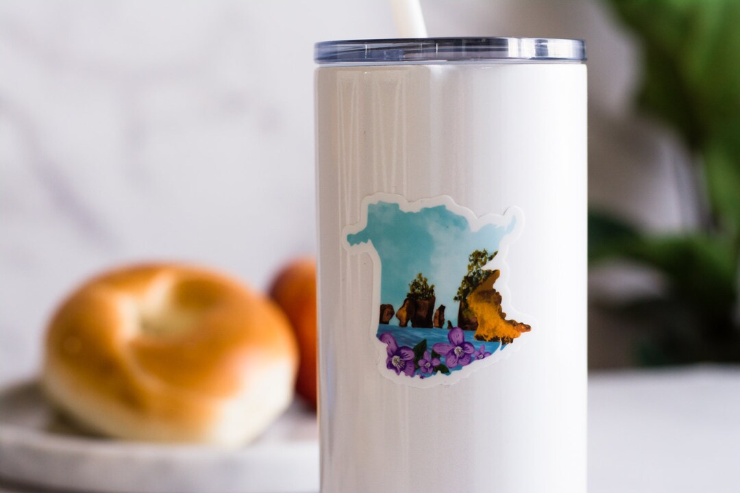 New Brunswick Matte Vinyl Sticker - Etsy