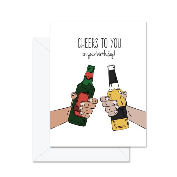 Greeting Cards Celebration Card Cheers Paper & Party Supplies ...