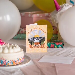 Here's to Another Year Full of Adventure - Greeting Card - Etsy