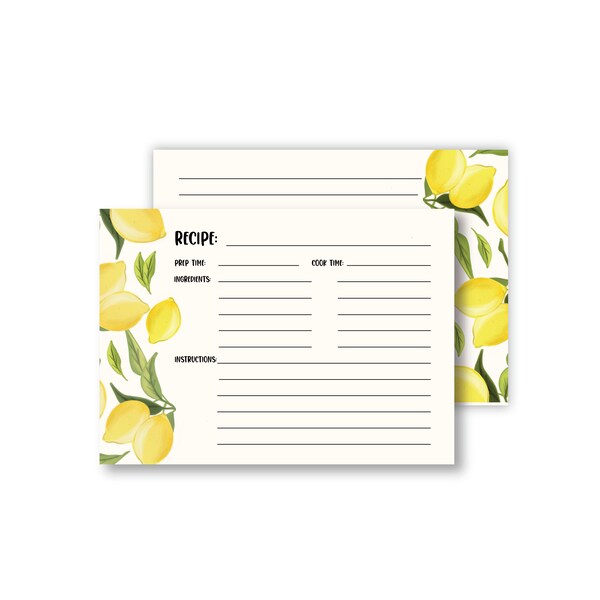 Recipe Cards - Etsy Canada