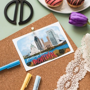 Greetings From Montreal Postcard - Etsy