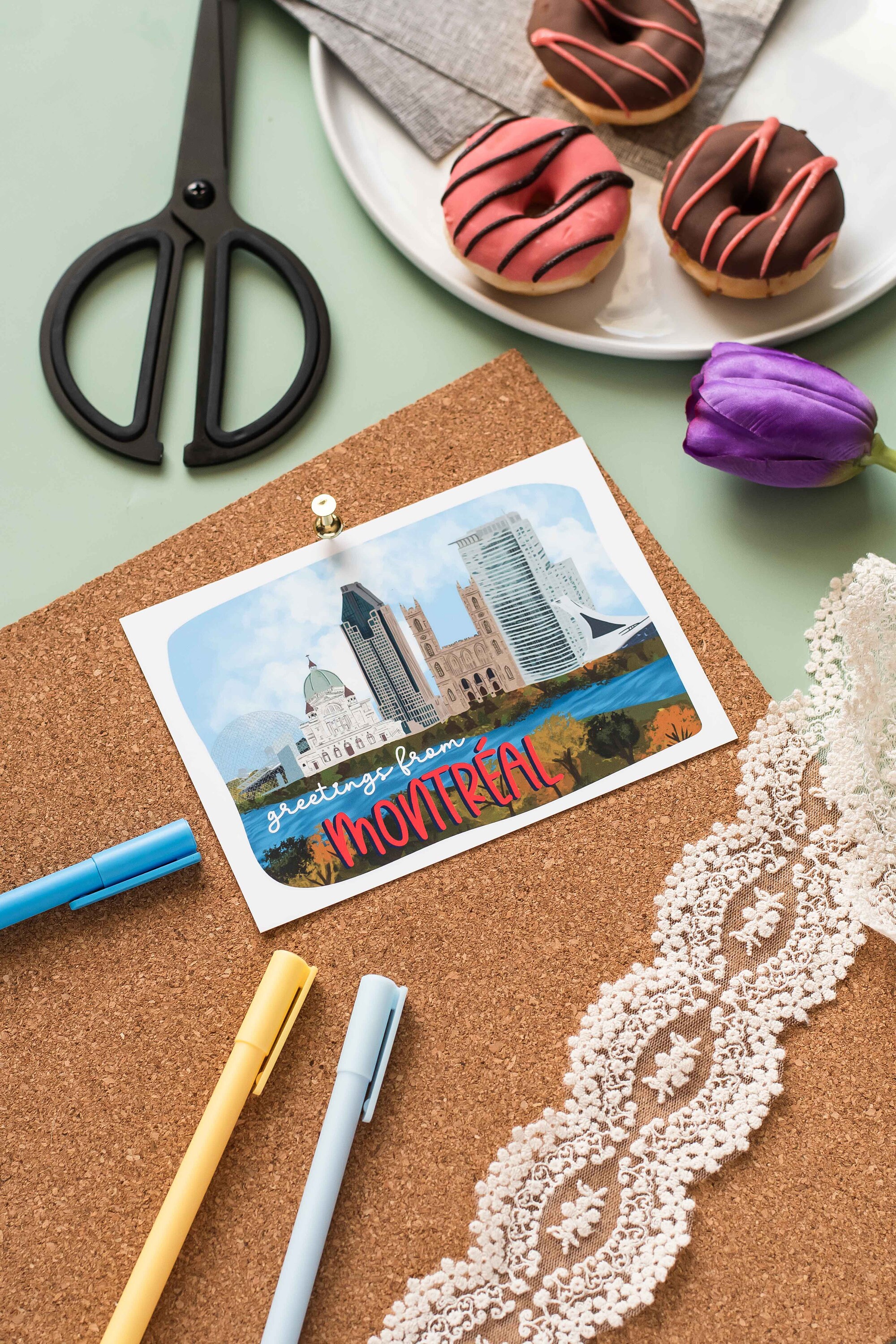 Greetings From Montreal Postcard - Etsy