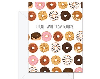 Say Goodbye Card | Etsy