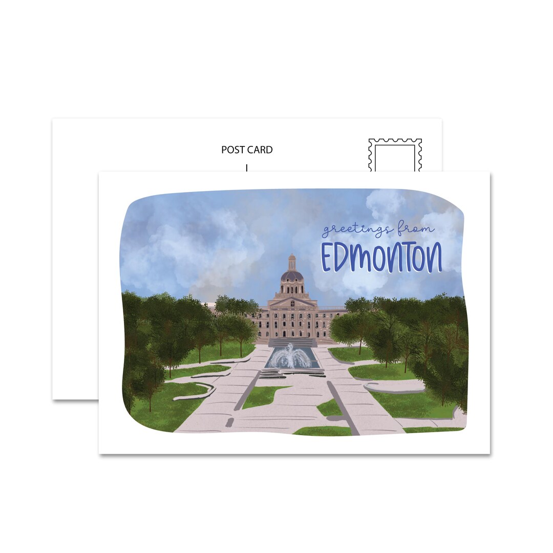 Alberta Legislature Edmonton Postcards - Etsy