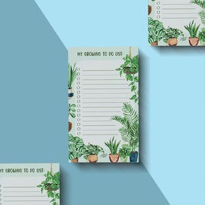 My Growing to Do List Notepad - Etsy