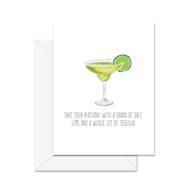 Tequila Birthday Card Printable - Etsy