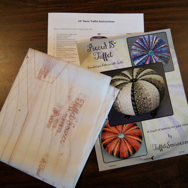 Tuffet Pattern - Etsy