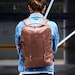 Brown Leather Backpack, Rucksack, 13 Inch Laptop Daypack, Back to ...