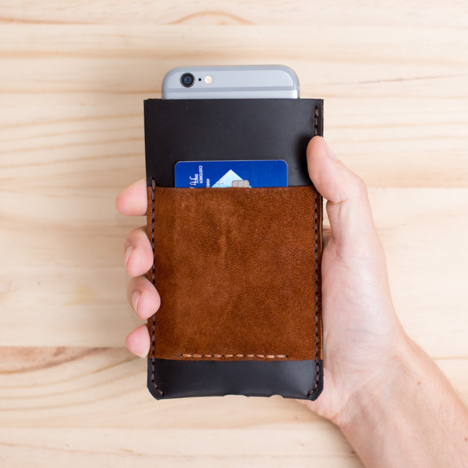 Brown Leather Iphone Case Wallet Men Iphone 11 Pro Max XS - Etsy