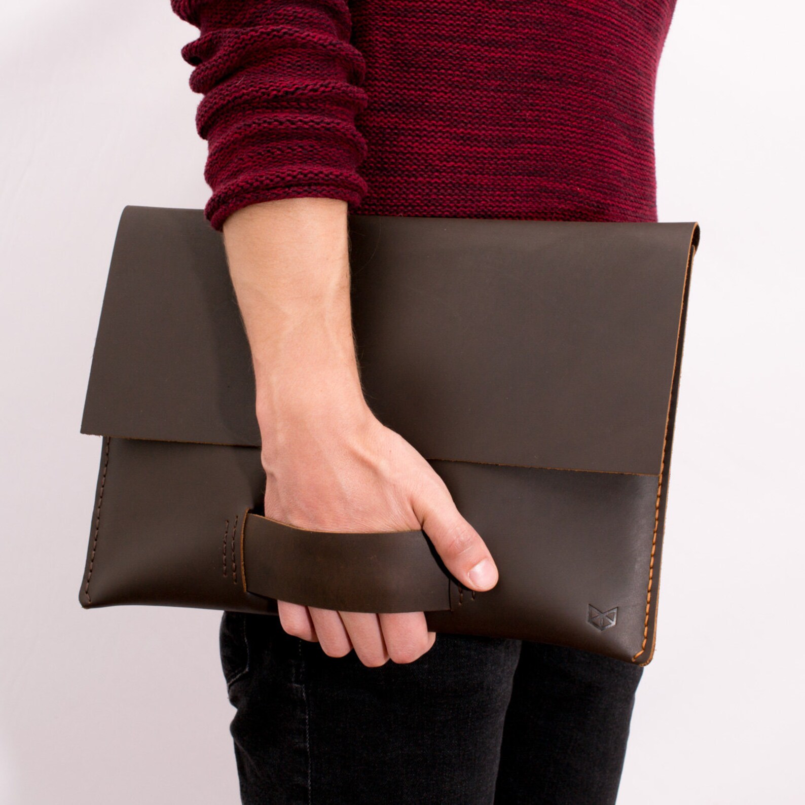 Brown Leather Macbook Case Macbook Air 13 Macbook Pro 15 - Etsy