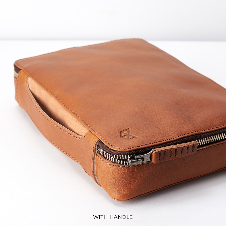 Tan Leather Gadget Tech Organizer Men Ipad 10.5 11 Inch - Etsy Australia