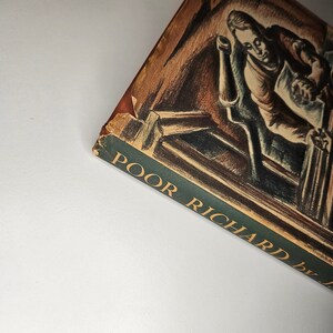 Poor Richard by James Daugherty First Edition 1941 Hardcover - Etsy