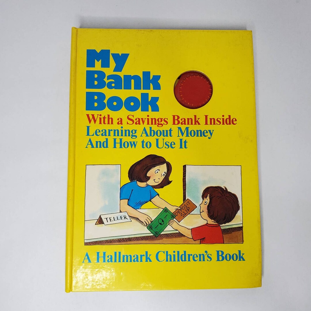 My Bank Book A Hallmark Children's Book Gail Mahan Peterson - Etsy