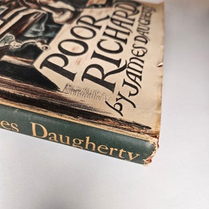 Poor Richard by James Daugherty First Edition 1941 Hardcover - Etsy