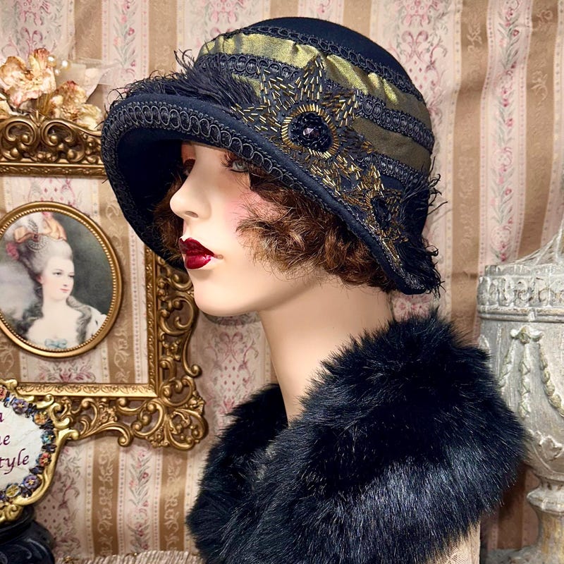 1920s Cloche Hat - Etsy