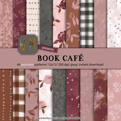 Glam Digital Paper Pack Floral Digital Pattern Commercial Use - Etsy