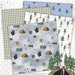 Camping Digital Paper Pack Camping Trip Forest Paper Pattern Commercial ...