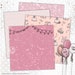 Birthday Digital Paper Pack Pink Birthday Party Digital Pattern ...