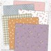 Spring Paper Pack Spring Flowers Digital Pattern Commercial - Etsy
