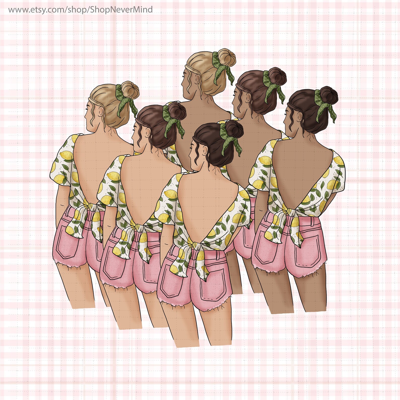 Pink Lemonade Clipart Kit Fashion Girls Lemonade Stand Clipart ...