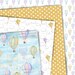Hot Air Balloon Digital Paper Pack Watercolor Sky Kite Hot Air Balloon ...