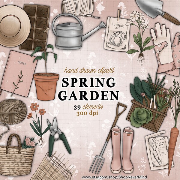 Spring Graphics - Etsy