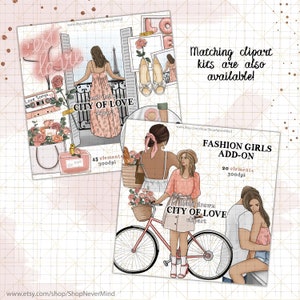 Valentines Day Digital Paper Commercial Use Valentines Anniversary ...