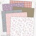 Spring Paper Pack Spring Flowers Digital Pattern Commercial - Etsy