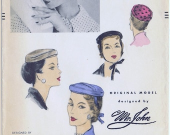 Pillbox Hat Pattern | Etsy