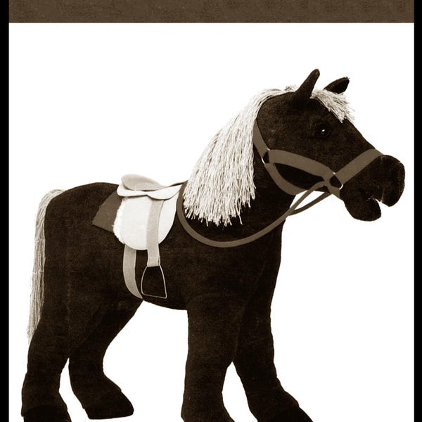 Stuffed Horse Pattern - Etsy