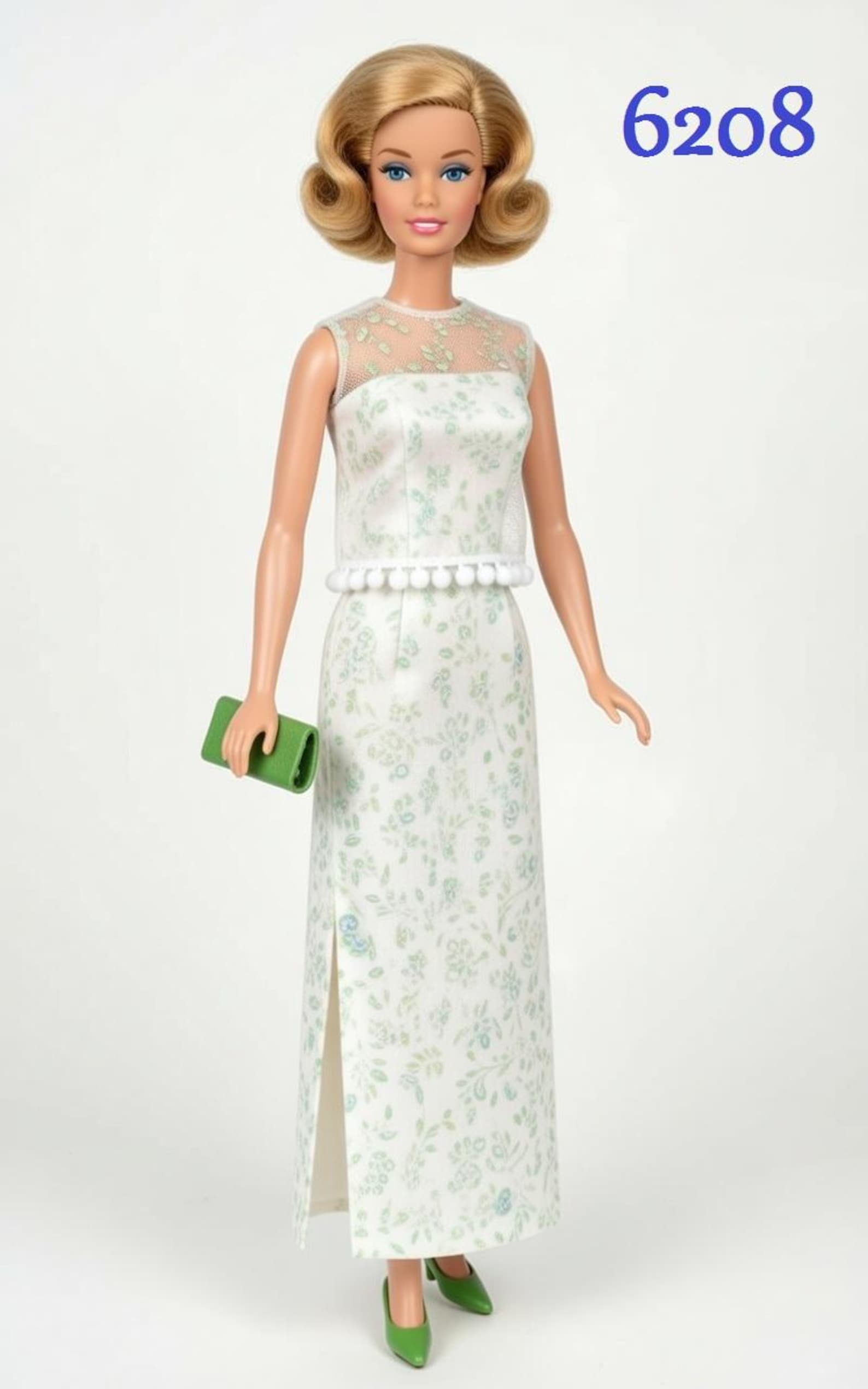 Letter Fashion Doll Sewing Pattern S 6208 Clothing Pdf - Etsy