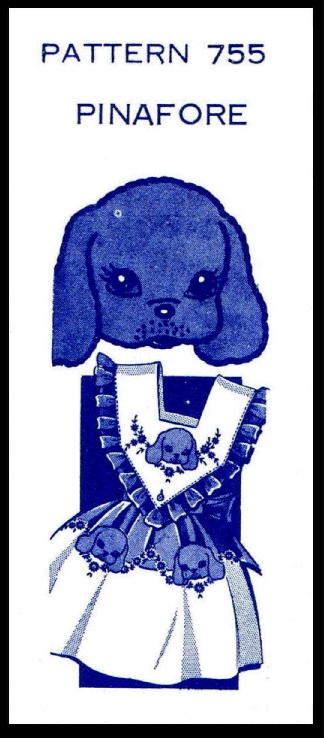 DOG Pinafore Pattern Summer Dress Sundress Frock Sizes ~2-4-6~ Mail ...