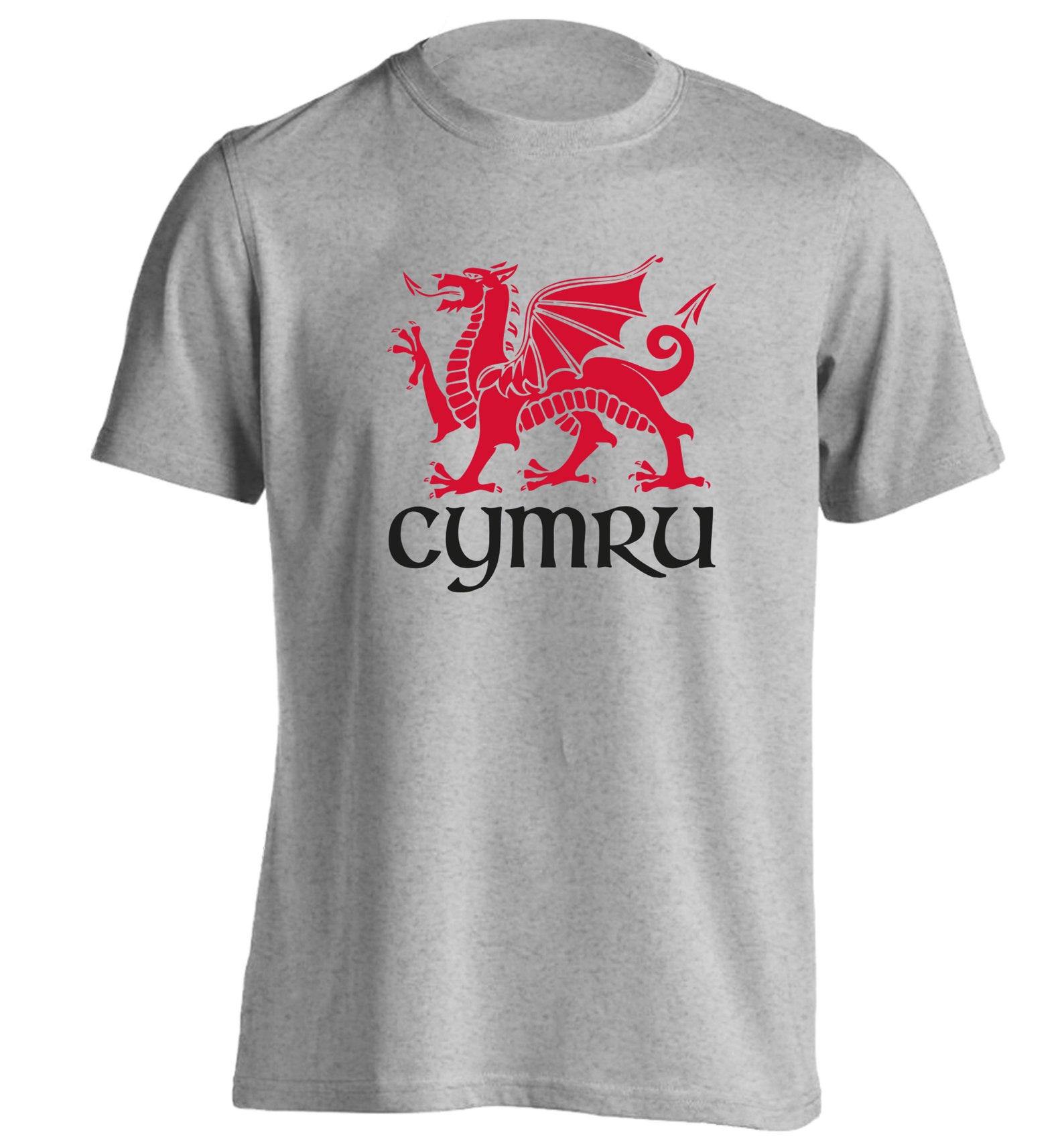 Cymru, T-shirt Wales Welsh Red Dragon Rugby Football Nationality Flag ...