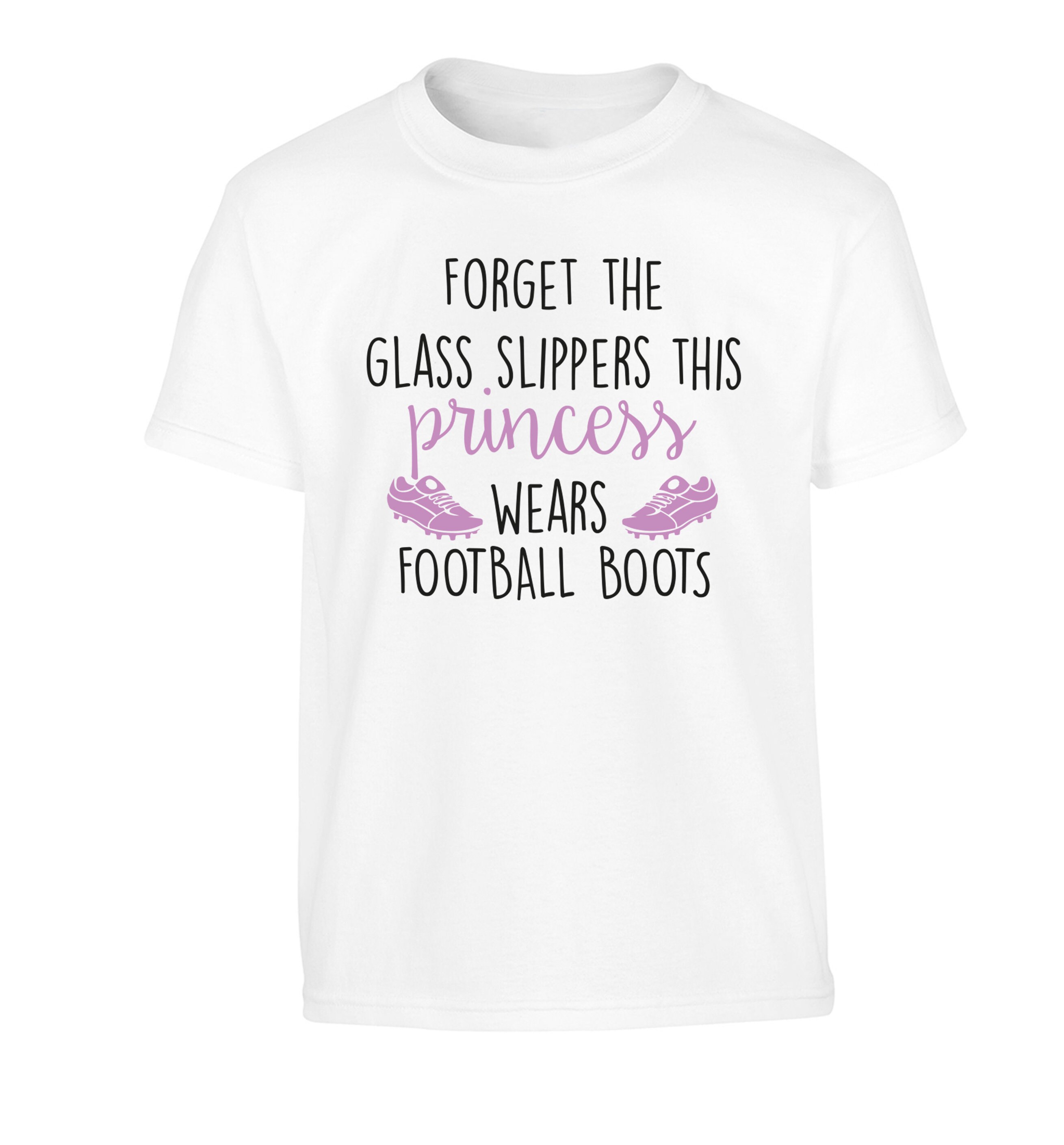 Princess Wears Football Boots Kid's T-shirt Sport - Etsy UK